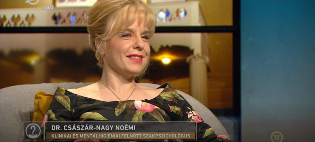 Törődnünk kell saját magunkkal! – Dr. Császár-Nagy Noémi az Ez itt a ...